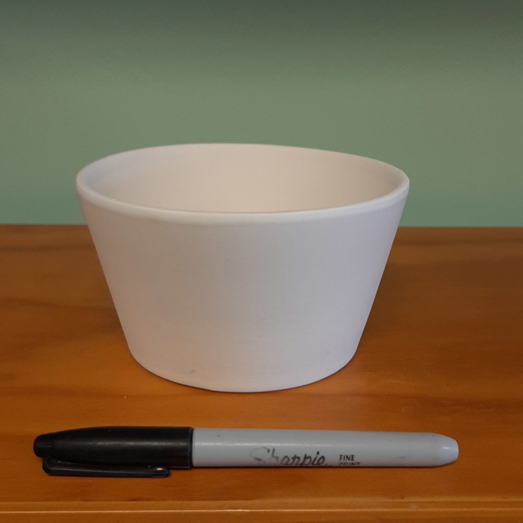 Tapered Bowl | Your Creation Station
