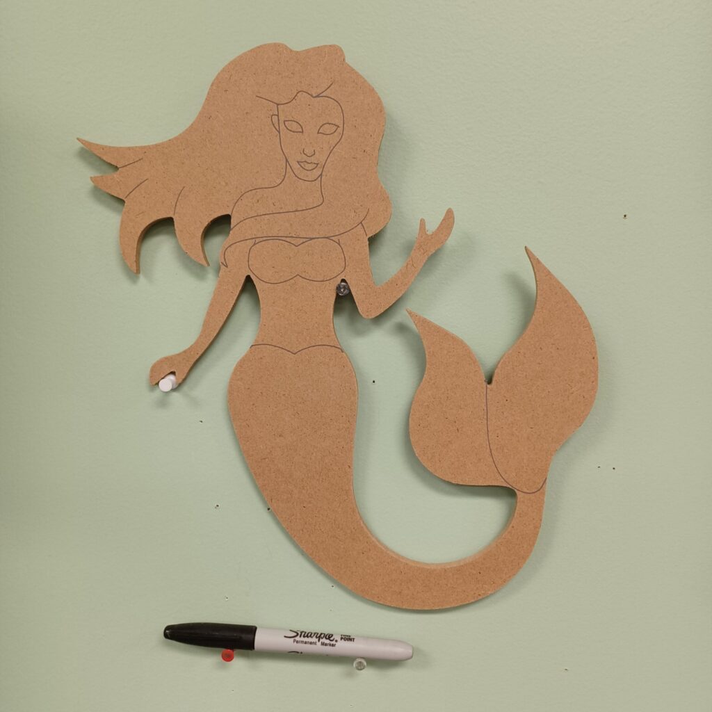 Mermaid Plaque | Your Creation Station
