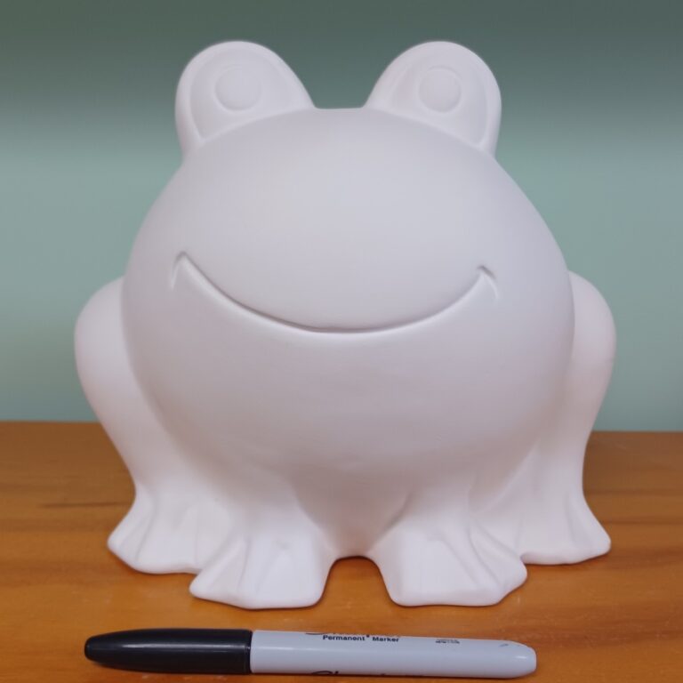 Large Hoppy The Frog Bank | Your Creation Station